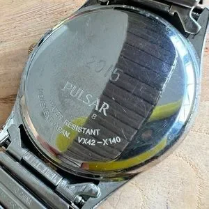 Pulsar | Accessories | Pulsar Mens Black Dial Two Tone Dress Watch New ...